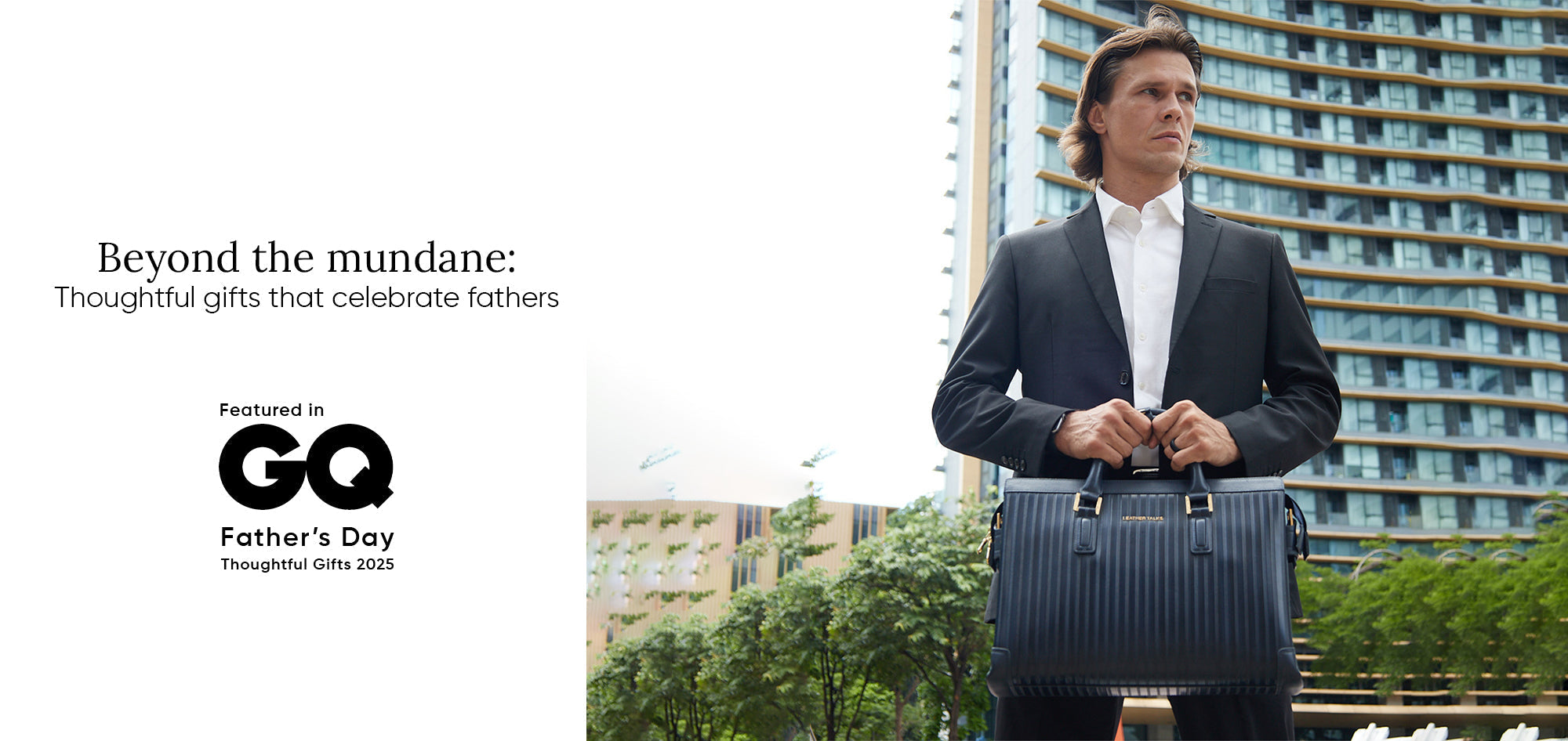 Father’s Day Gifts GQ Loves – EDGAR Leather Bag by Leather Talks