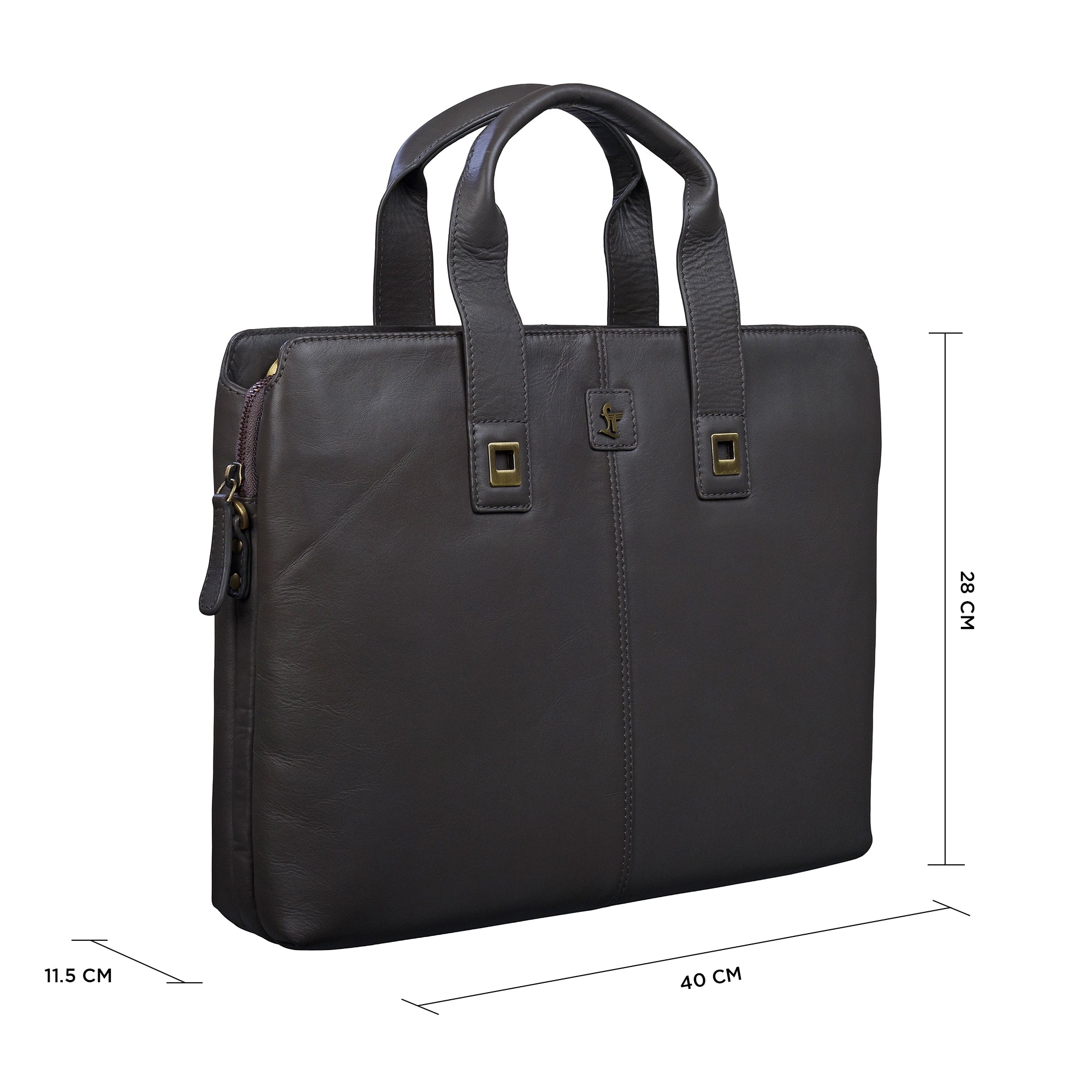 Georgia Collection | Genuine Leather Laptop / Office Bag For Men | Fit