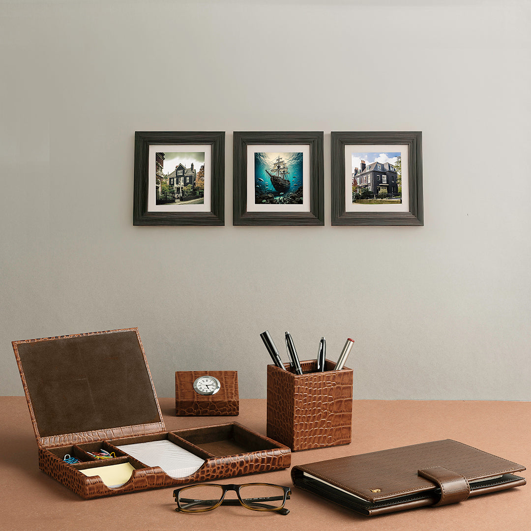 Desktop Accessory Set | office desk organizer