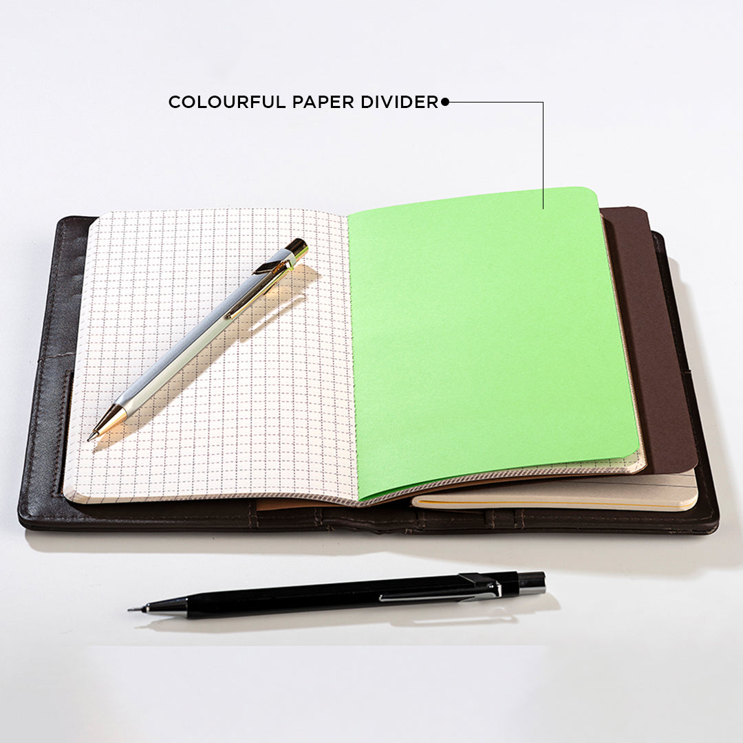Leather Diary|Refillable Luxury Leather Journal|Notebook Cover Brown ...