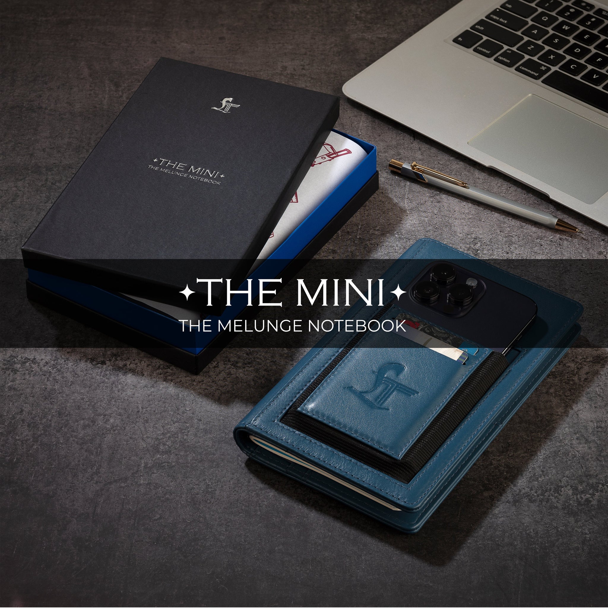 The Mini Melunge Luxury Pure Leather Notebook | Premium Leather Diary