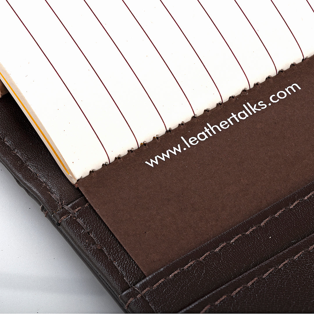 Leather Diary|Refillable Luxury Leather Journal|Notebook Cover Brown ...