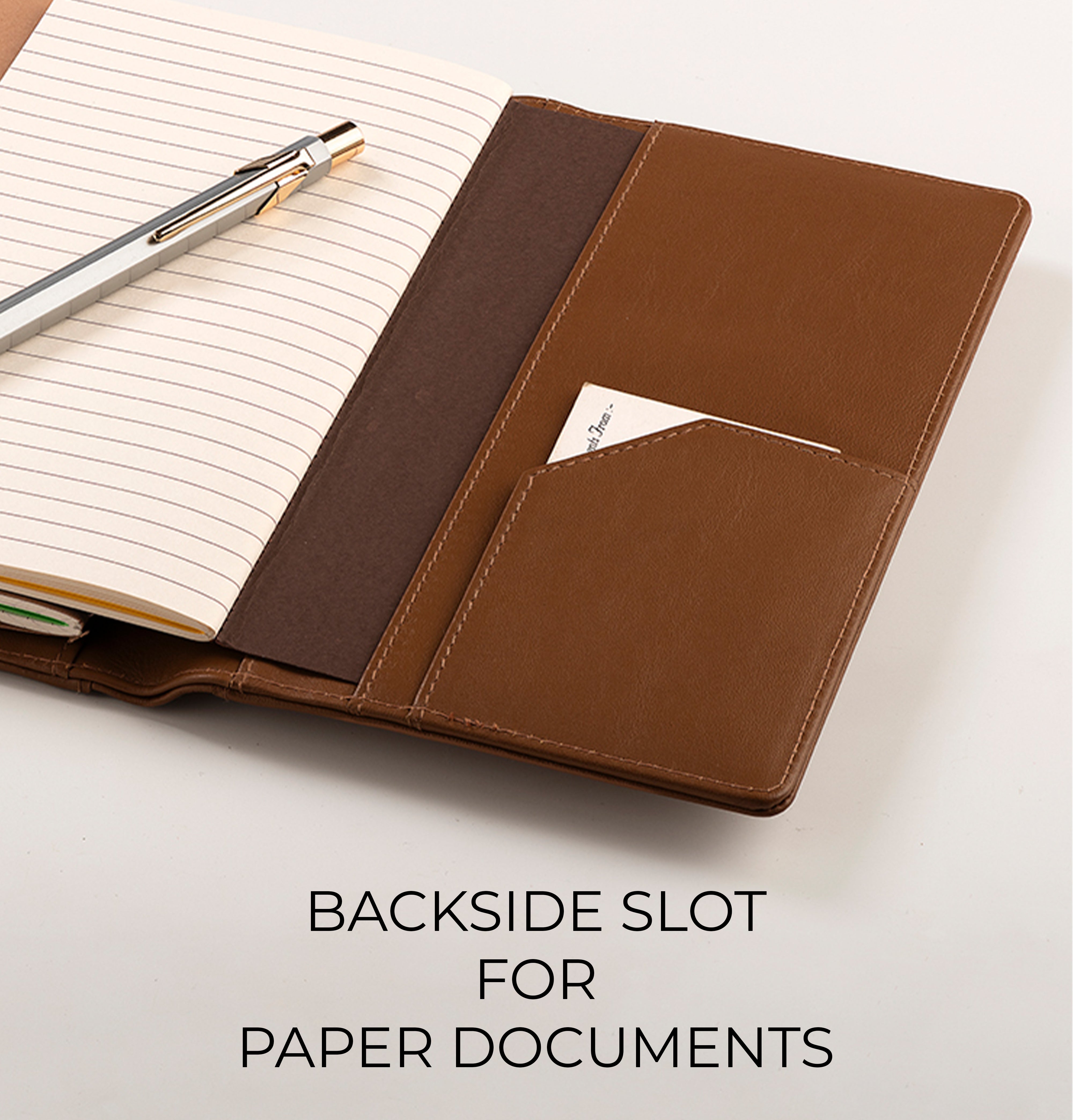 Leather Diary|Refillable Luxury Leather Journal|Notebook cover Brown ...
