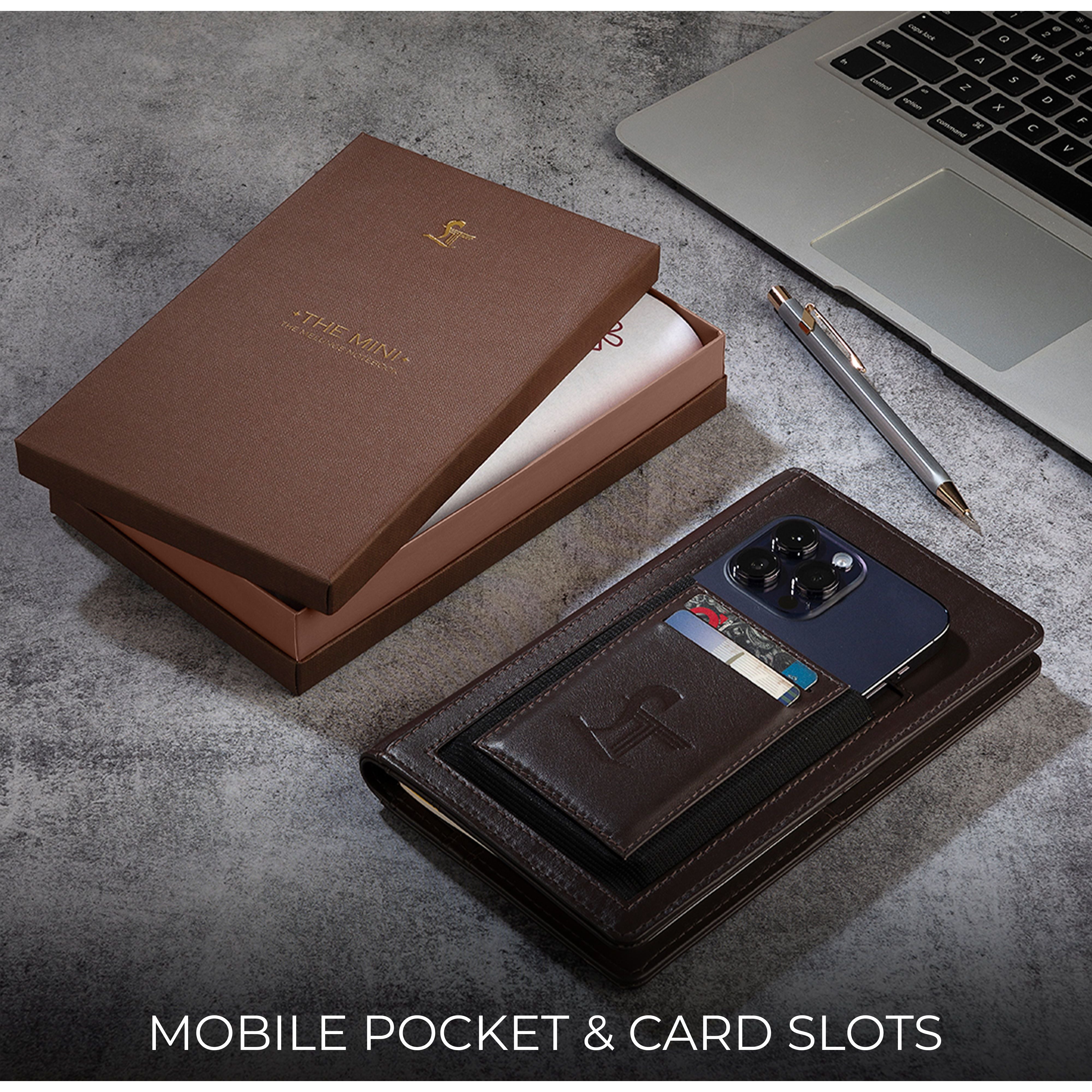 Leather Diary|Refillable Luxury Leather Journal|Notebook Cover Brown ...