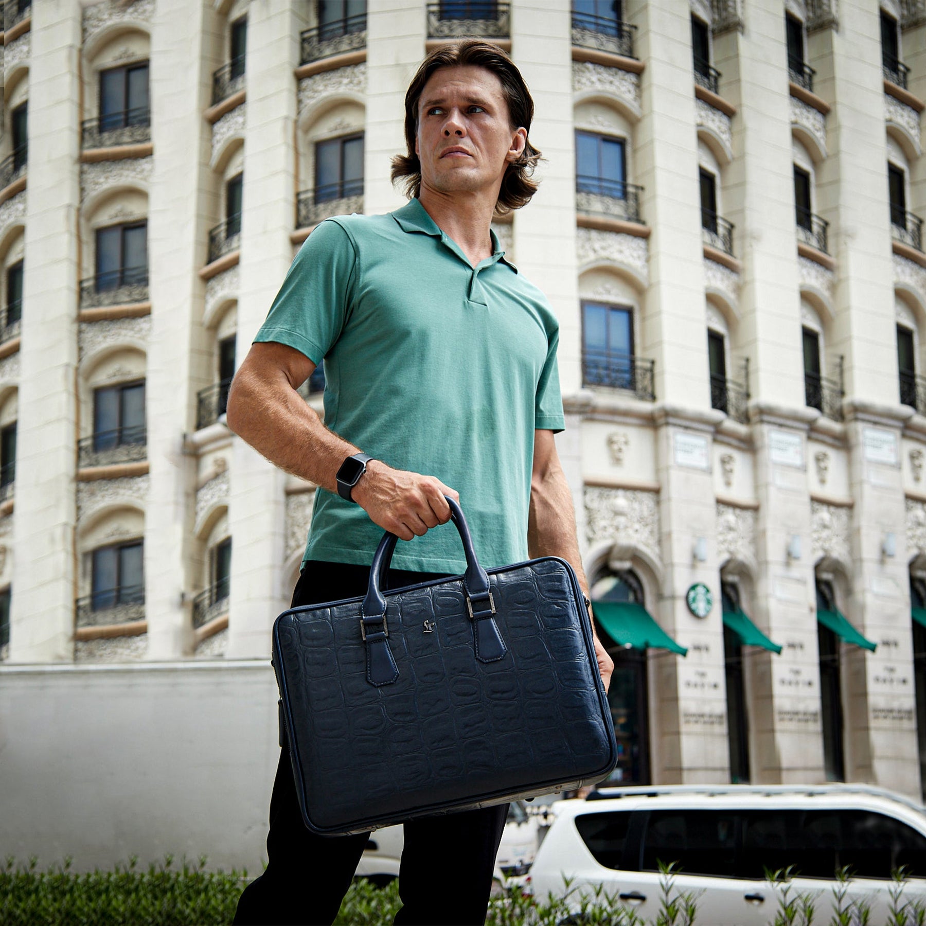 Leather Laptop Bags for Men – Genuine Office & Folio Bags