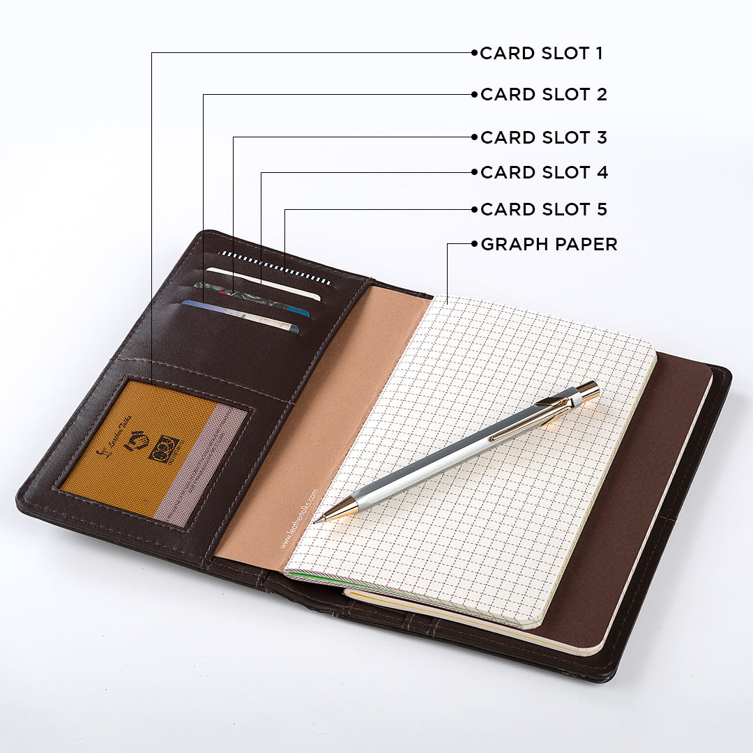 Leather Diary|Refillable Luxury Leather Journal|Notebook Cover Brown ...