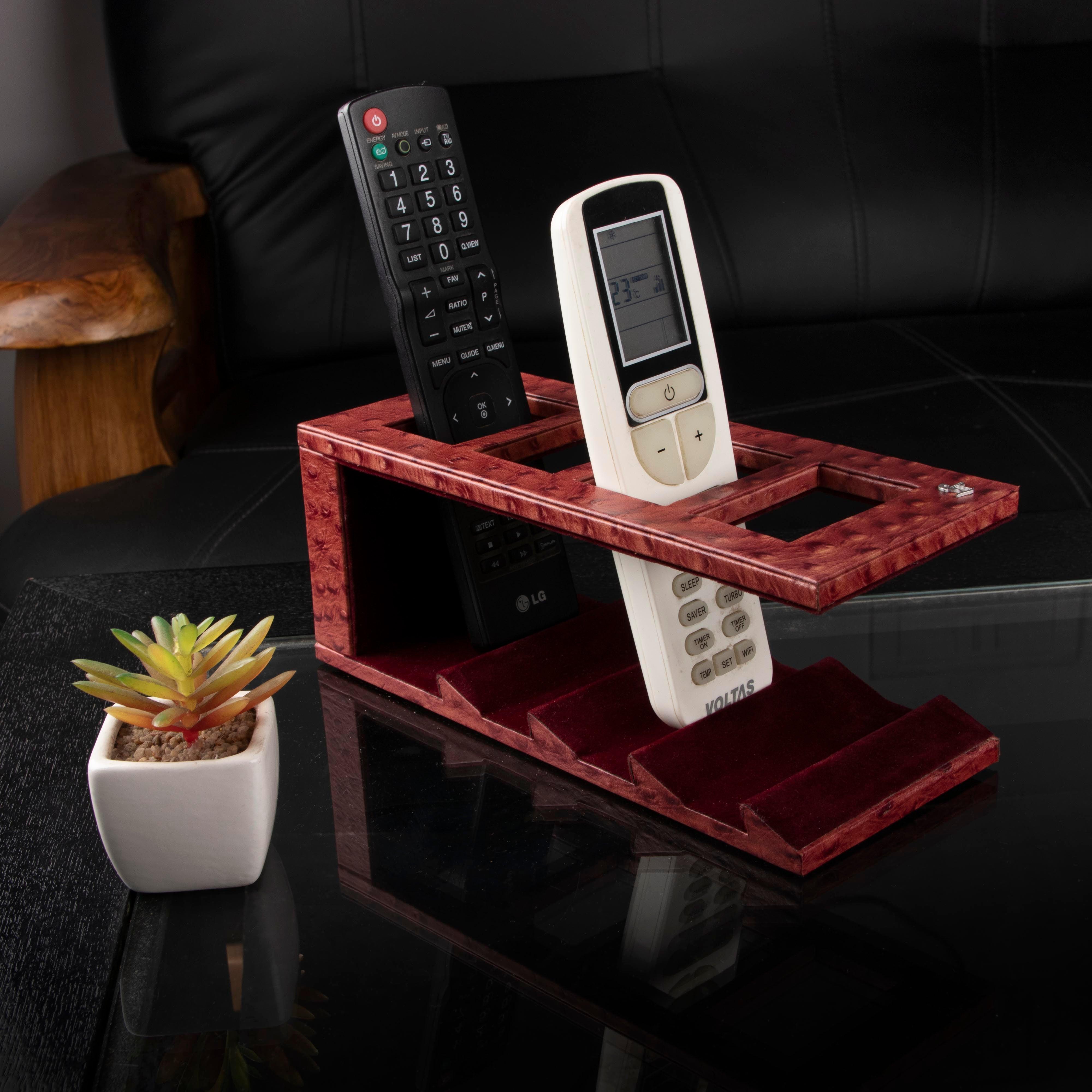 Genuine Leather Remote Companion| Remote Holder – Leather Talks