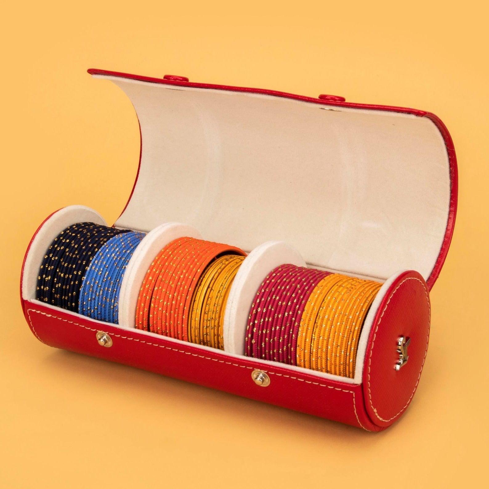 Bangle Roll 8"| Leather Bangle Roll | Bangle Case