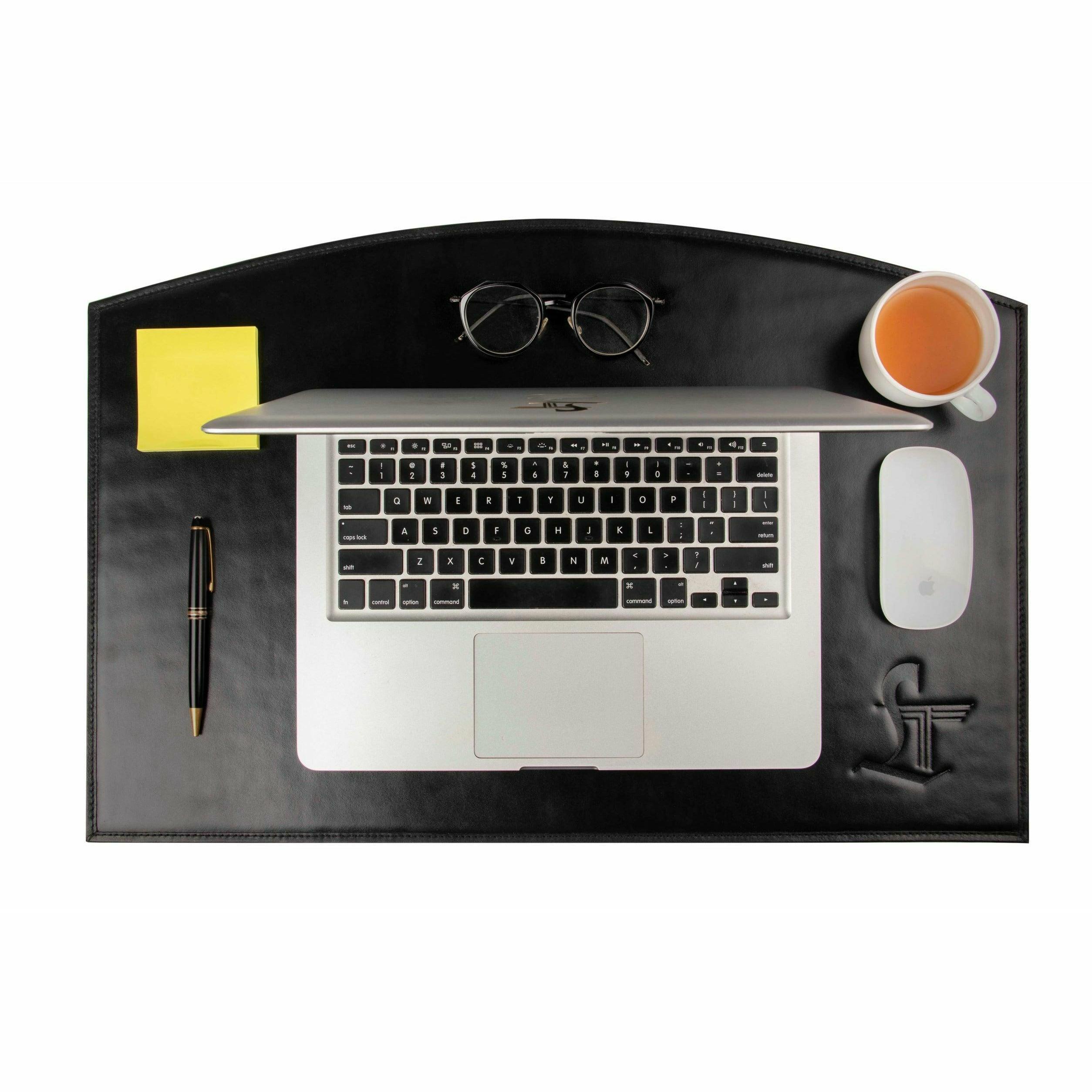 Genuine Italian Leather Desk Blotter/Pad I Leather Office Desk Pad/Mat ...